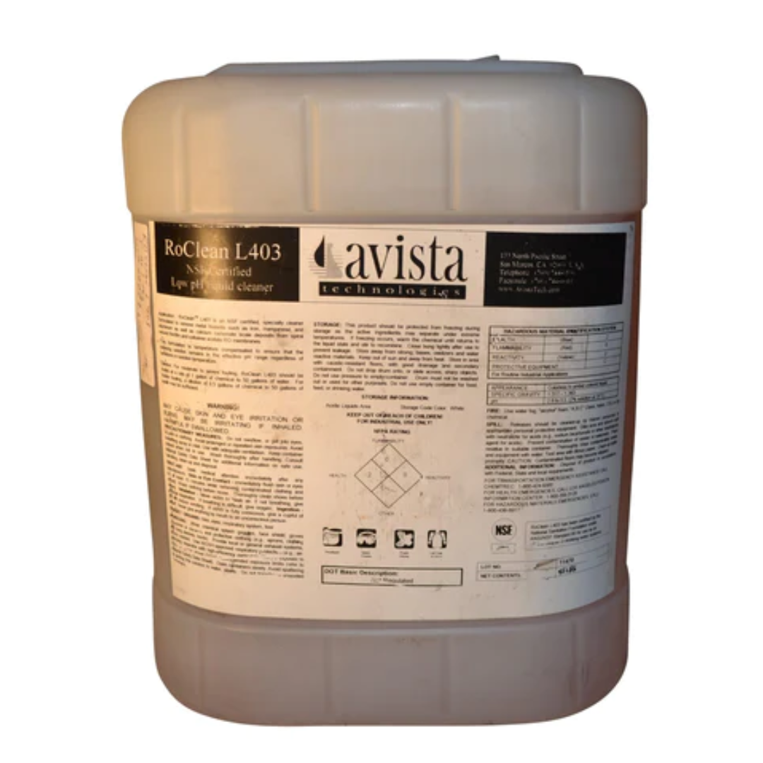 L403-45lb - Avista Low pH Liquid Membrane Cleaner — OnlineWaterParts.com